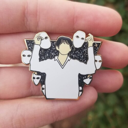 BTS Taehyung V Singularity Enamel Pin | Etsy