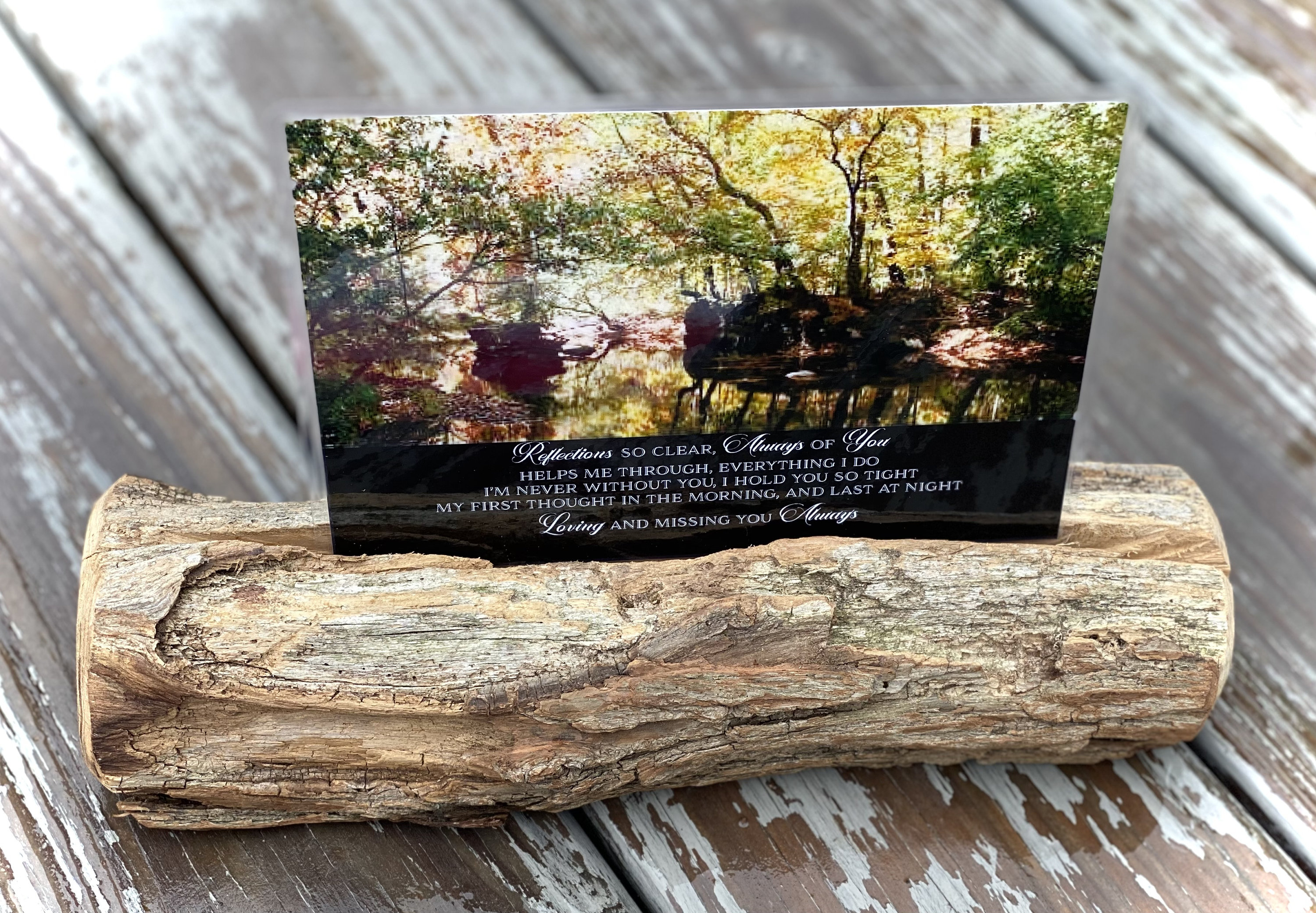 Heavenly Birthday Memorial Card: Custom Garden Cemetery Accent - Etsy