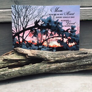 New! Hummingbird Waterproof Memorial Card! Beautiful Garden or Cemetery ...