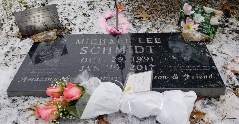 Waterproof Memorial Site Card Beautiful Cemetery or Garden | Etsy