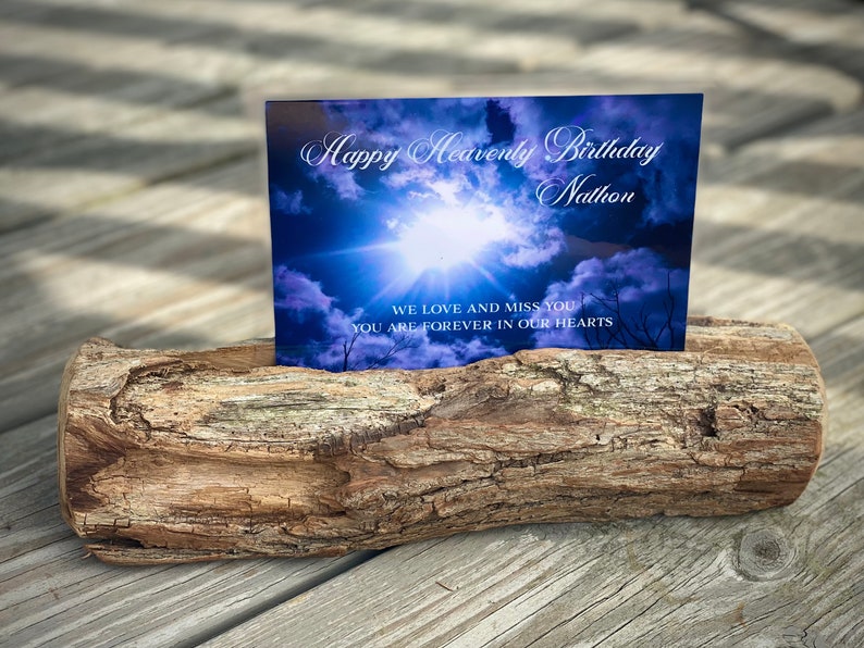 Heavenly Angelversary Card for All Memorial Sites Beautiful - Etsy