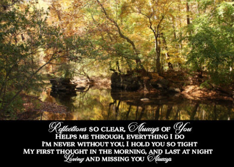 Waterproof Memorial Site Card Beautiful Cemetery or Garden | Etsy