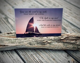 Missing a Loved One in Heaven Waterproof Memorial Site Card | Etsy