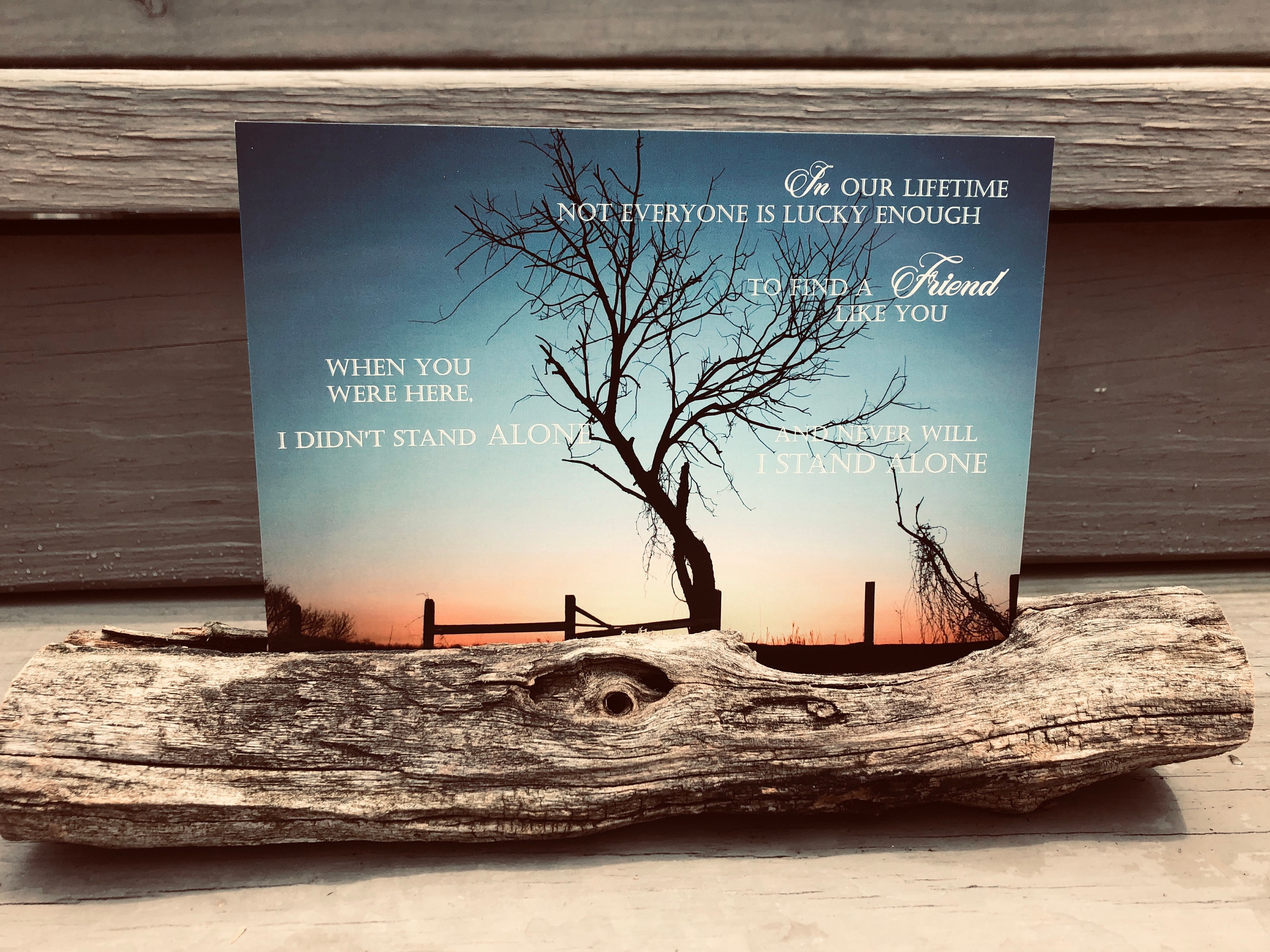 Missing You Unique Waterproof Card for Cemetery or Any - Etsy