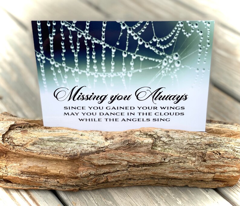 Heavenly Birthday Card for All Memorial Sites Beautiful | Etsy