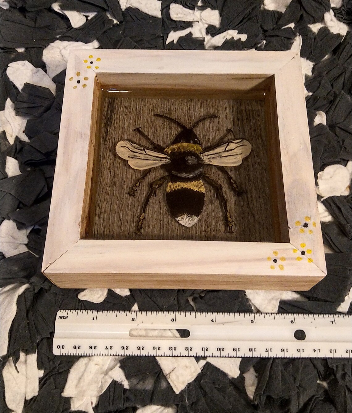 Original 3D Acrylic Painting on Resin Layers - Etsy