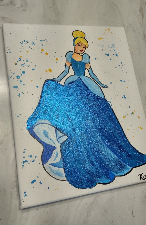 Cinderella Canvas Painting