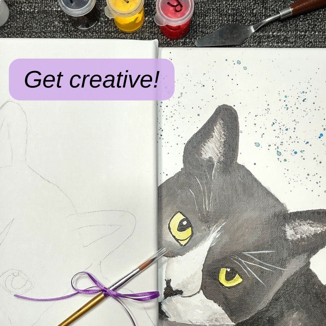Learn to Paint Kit | Painting Kit With Full Video Tutorial and Supplies ...