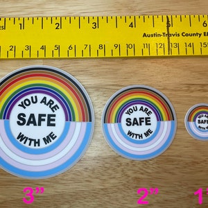 You Are Safe With Me Sticker - Etsy