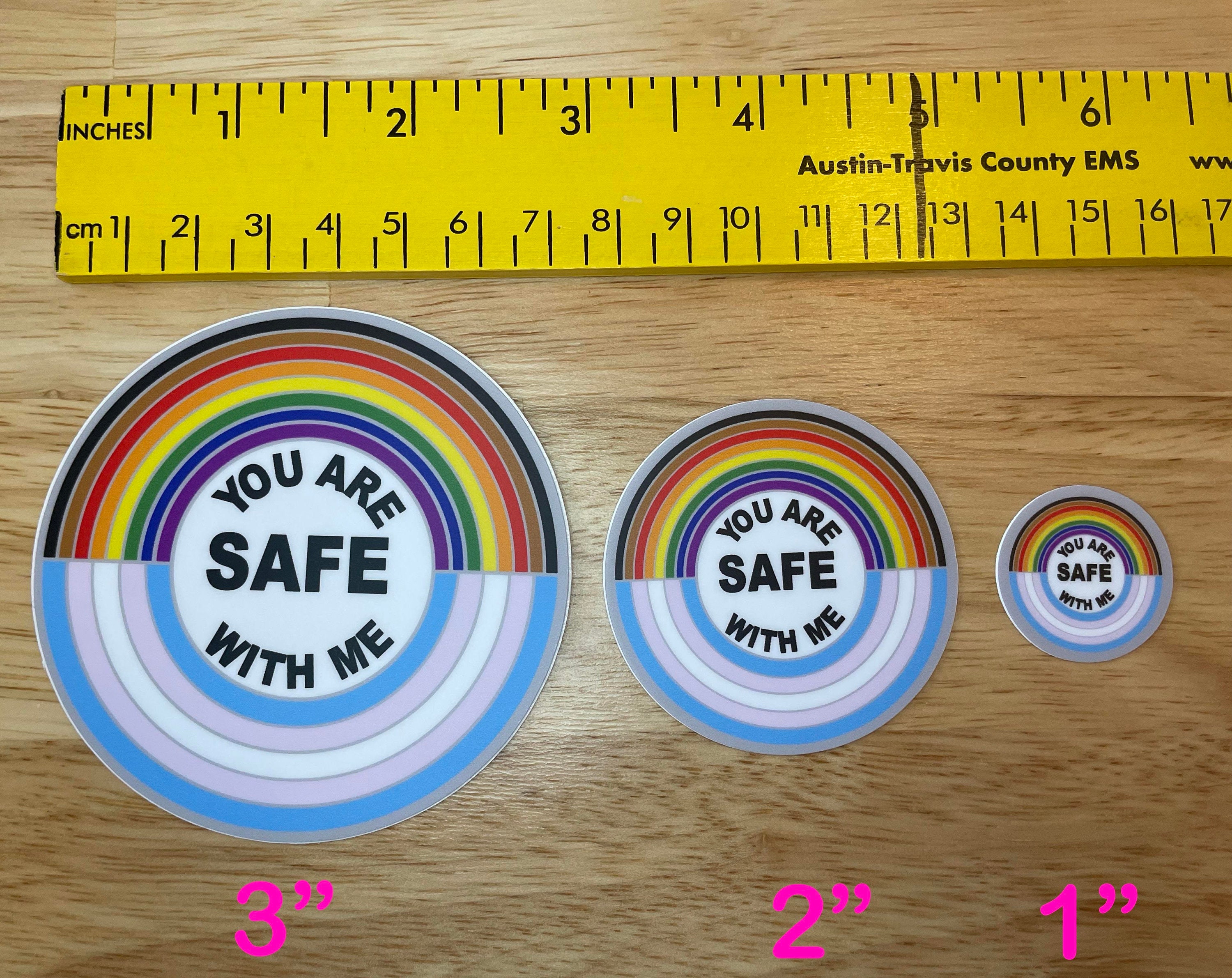 You Are Safe With Me Sticker - Etsy