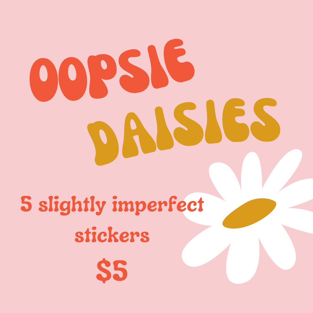 Oopsie Daisies - Etsy