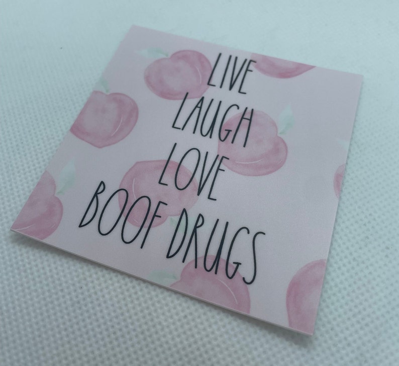 Boof Drugs Sticker - Etsy