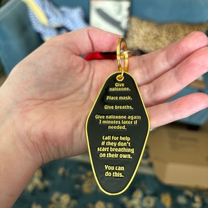 Overdose Rescue Keychain - Etsy