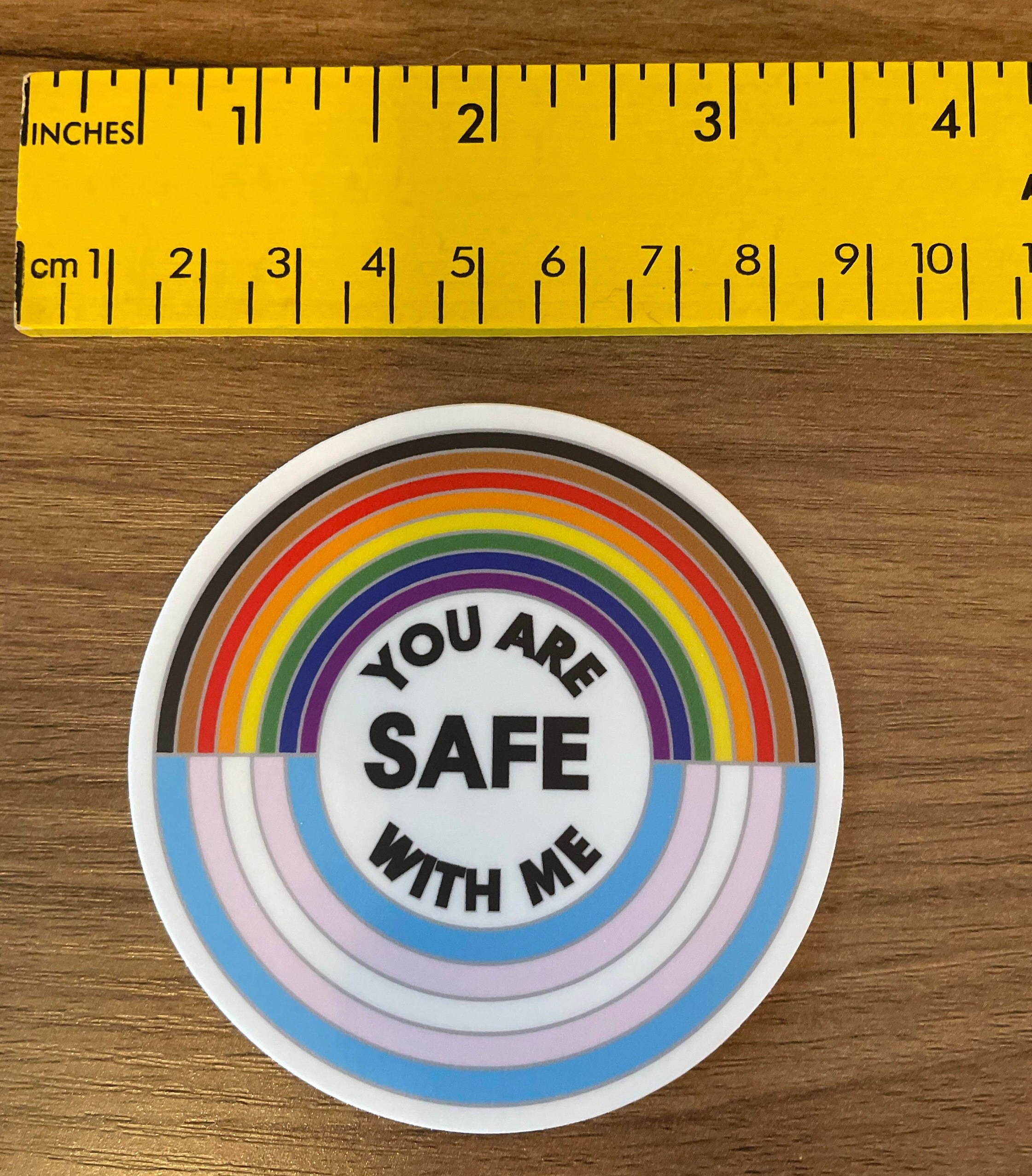 You Are Safe With Me Sticker - Etsy