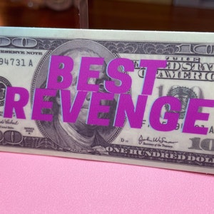 Best Revenge Sticker - Etsy