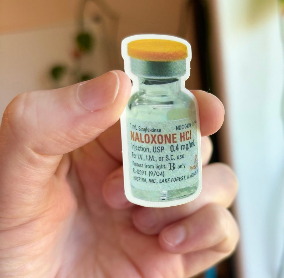 Naloxone Clear Sticker - Etsy