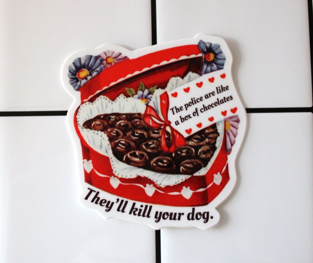 Box of Chocolates Sticker - Etsy