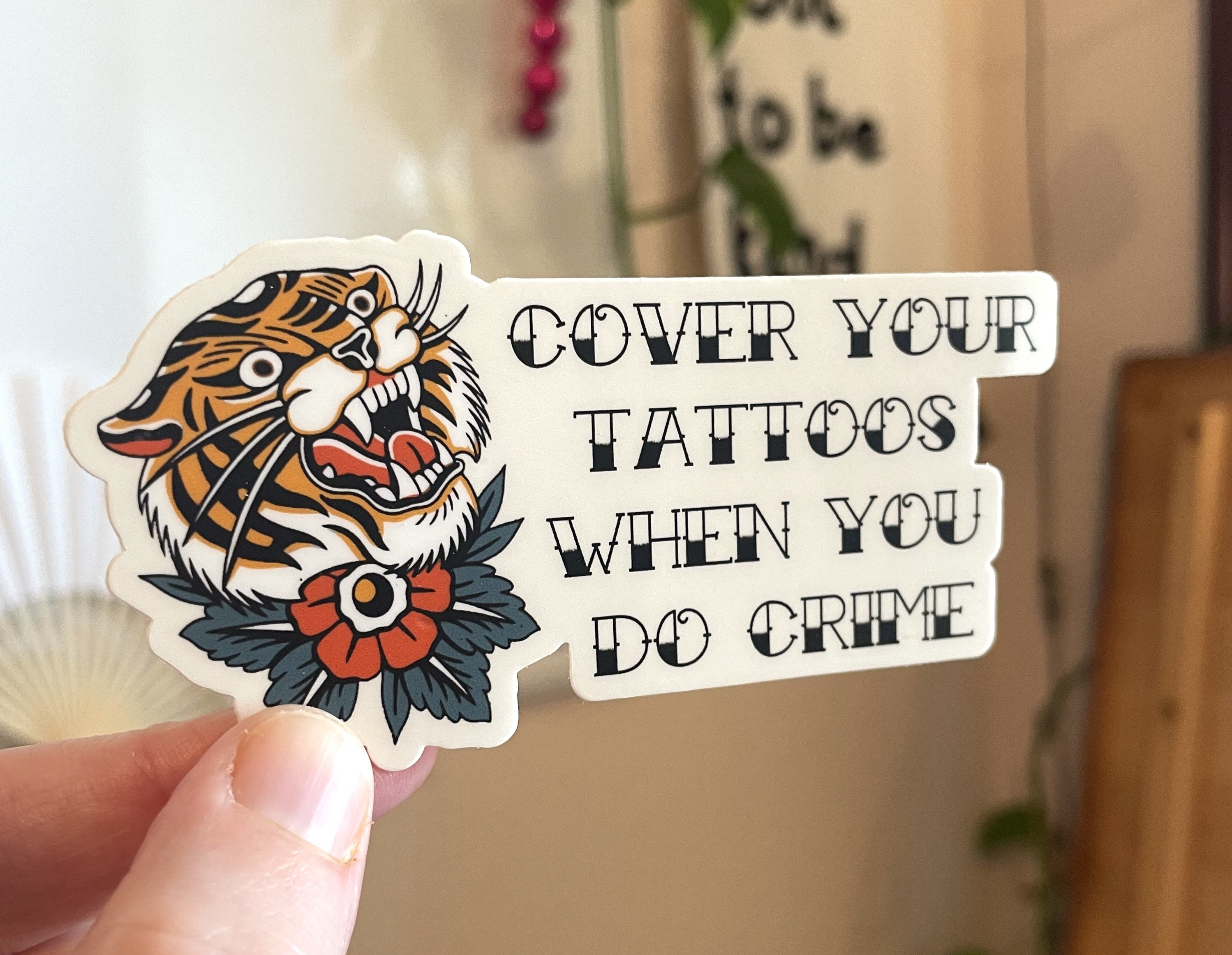 Sailor Jerry Tiger Outline