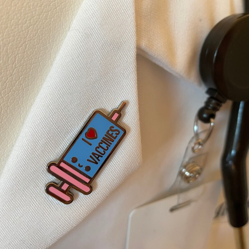 Covid Vaccine Pin - Etsy