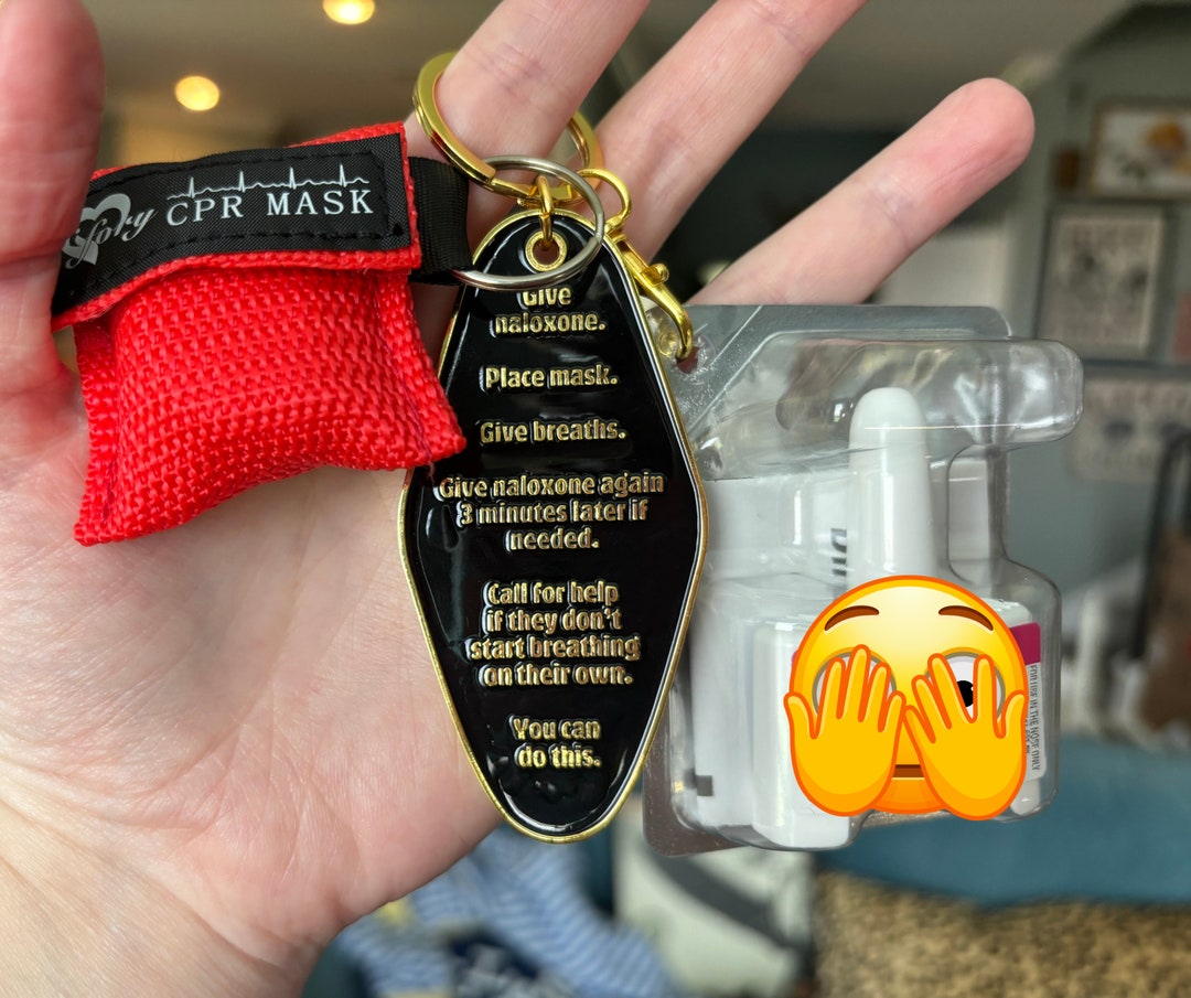 Overdose Rescue Keychain - Etsy