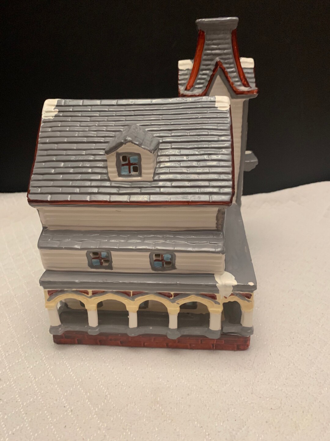 Rare Tower House by Yuletide Snow Hamlet 745 - Etsy