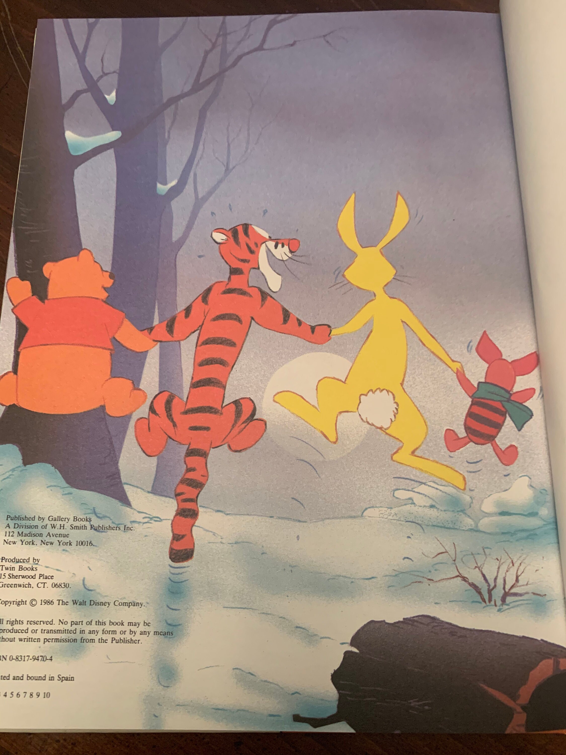 Disney Winnie-the-pooh Classic Hardcover Book - Etsy