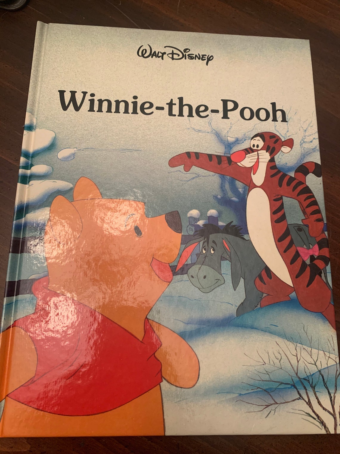 Disney Winnie-the-Pooh Classic Hardcover book | Etsy
