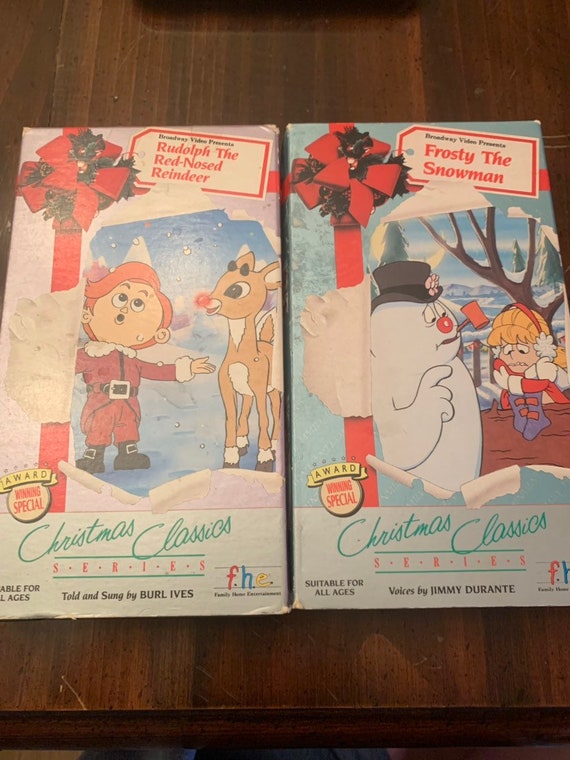 Christmas Classics Series VHS Tapes: frosty the | Etsy
