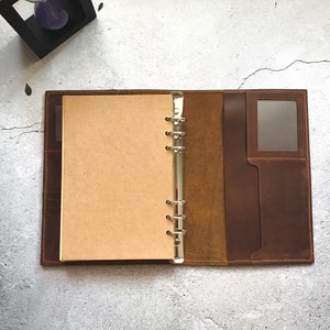 A5 Size Personalized Leather Journal With Strap Engraving - Etsy