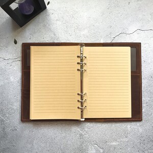 A5 Size Personalized Leather Journal With Strap Engraving - Etsy