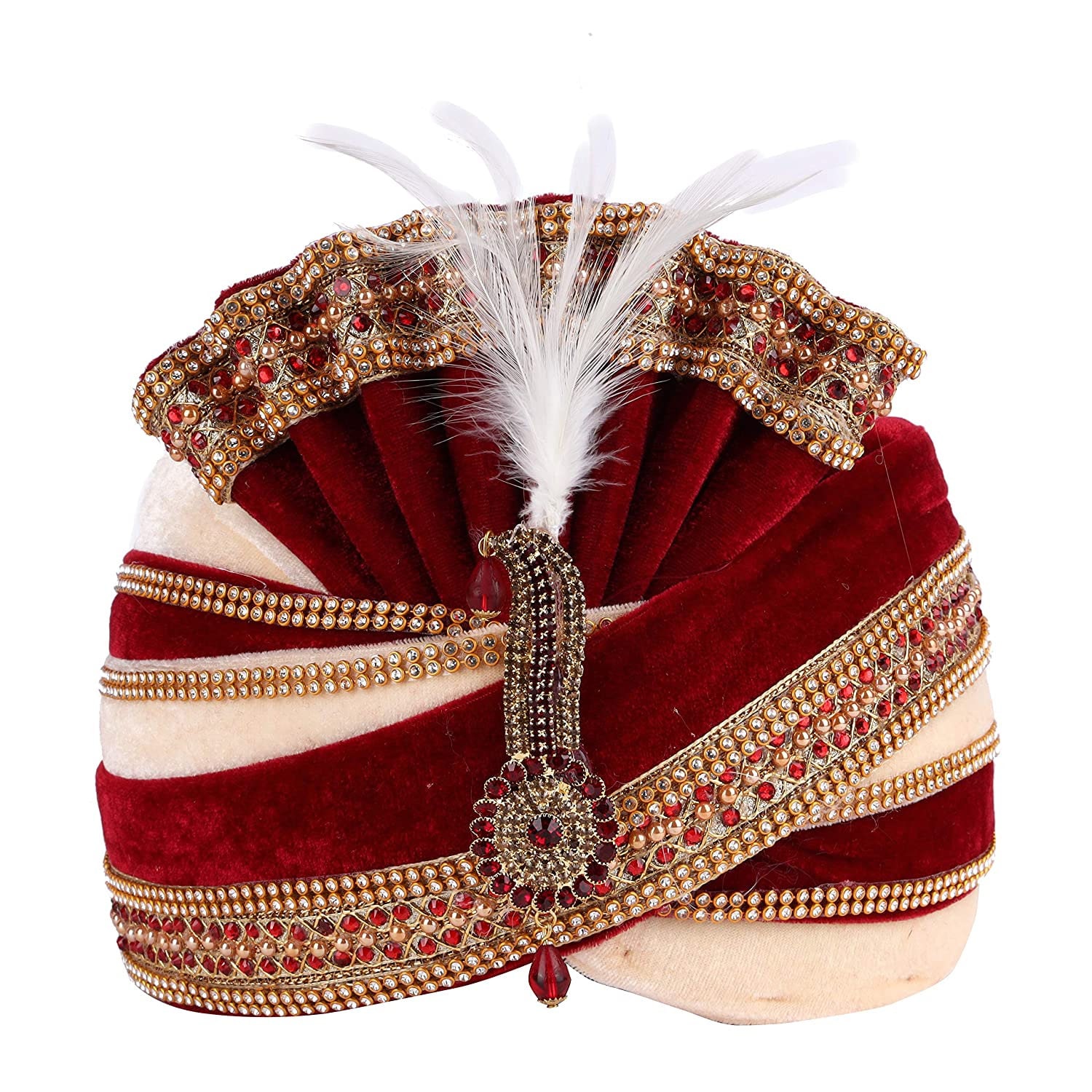 Indian Wedding Turban Pagri Wear Safa Pagadi Royal Maharaja Etsy