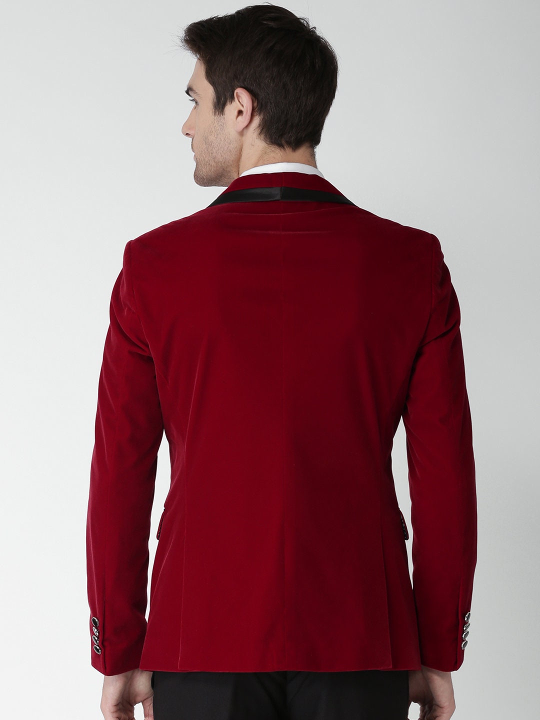 Designerdarji Inndian Designer Royal Red Coat Pant Mens Ethnic Wedding ...