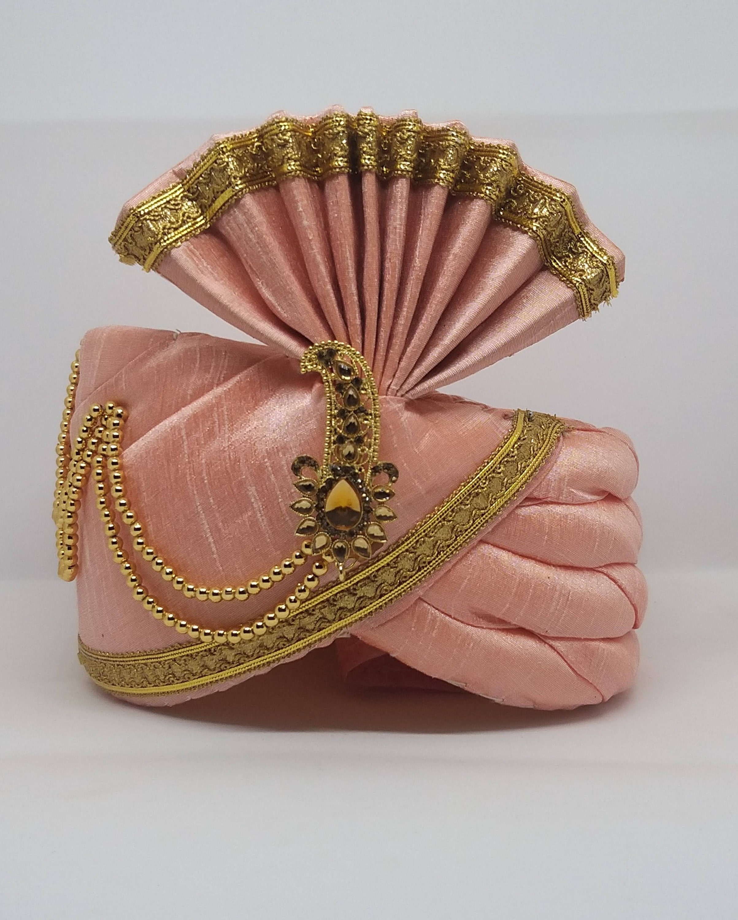 Indian Wedding Turban Pagri Wear Safa Pagadi Royal Maharaja Turban Mens ...