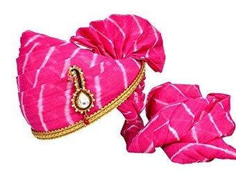 Indian Wedding Turban Pagri Wear Safa Pagadi Royal Maharaja Turban Mens ...
