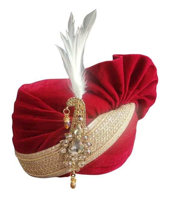 Indian Wedding Turban Pagri Wear Safa Pagadi Royal Maharaja Etsy