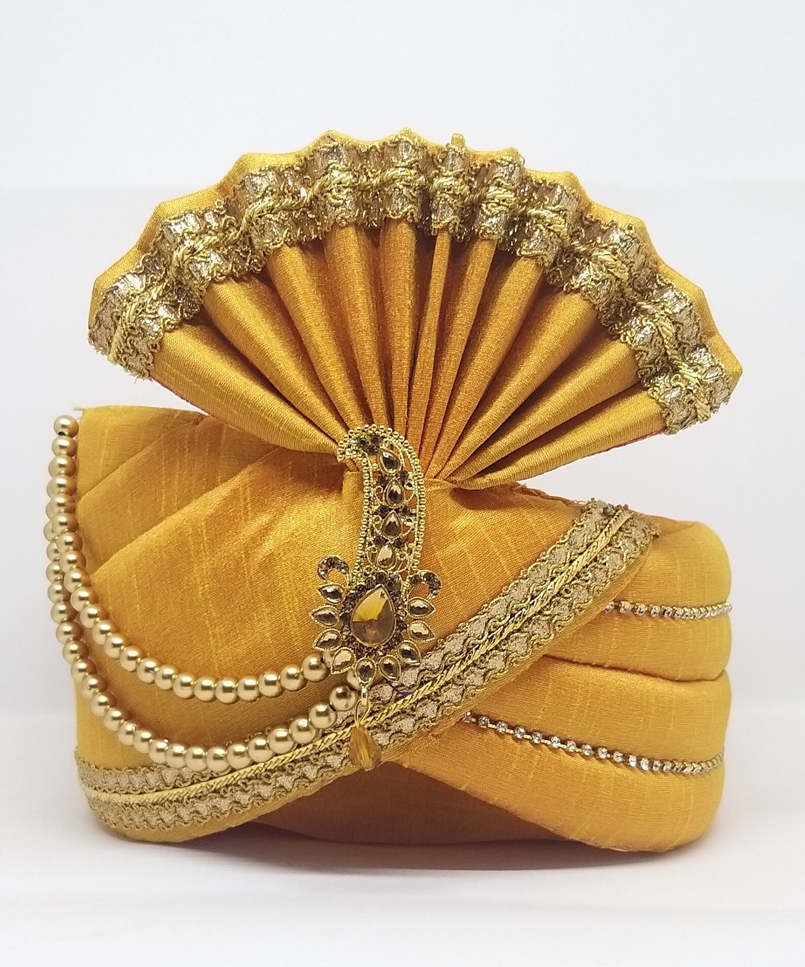 Indian Wedding Turban Pagri Wear Safa Pagadi Royal Maharaja Turban Mens ...