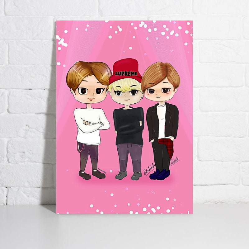 Bts Art Print - Etsy
