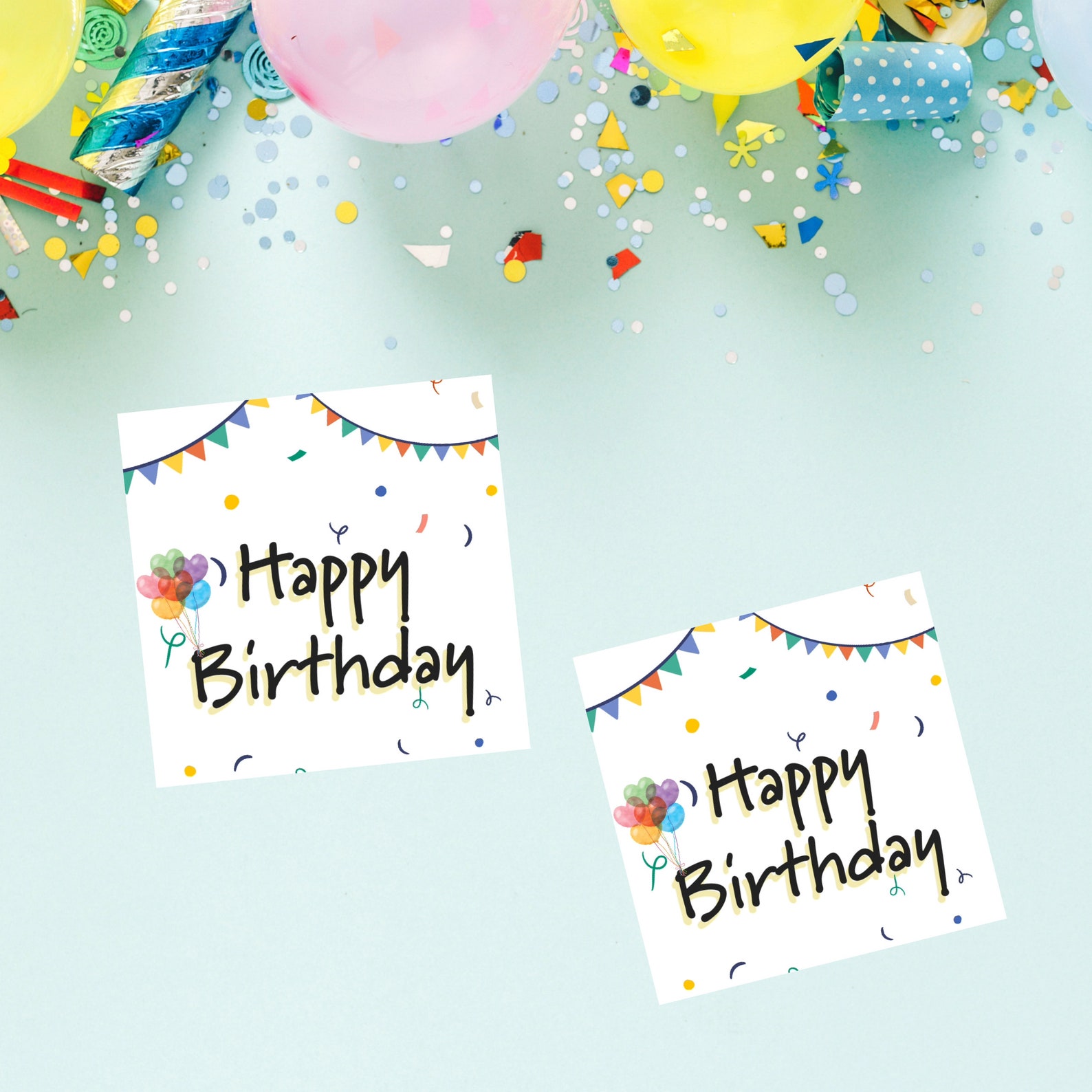 Printable Gift Tags / Happy Birthday Gift Tags / Gift Labels - Etsy