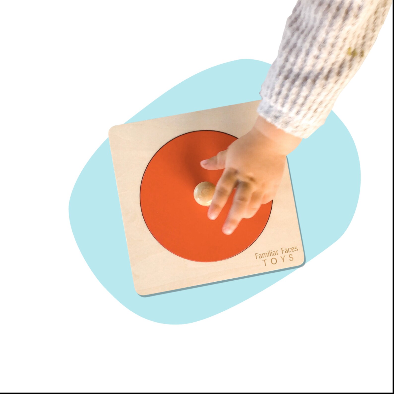 Montessori Mirror Puzzle Mirror Wood Peekaboo Puzzle for - Etsy Australia