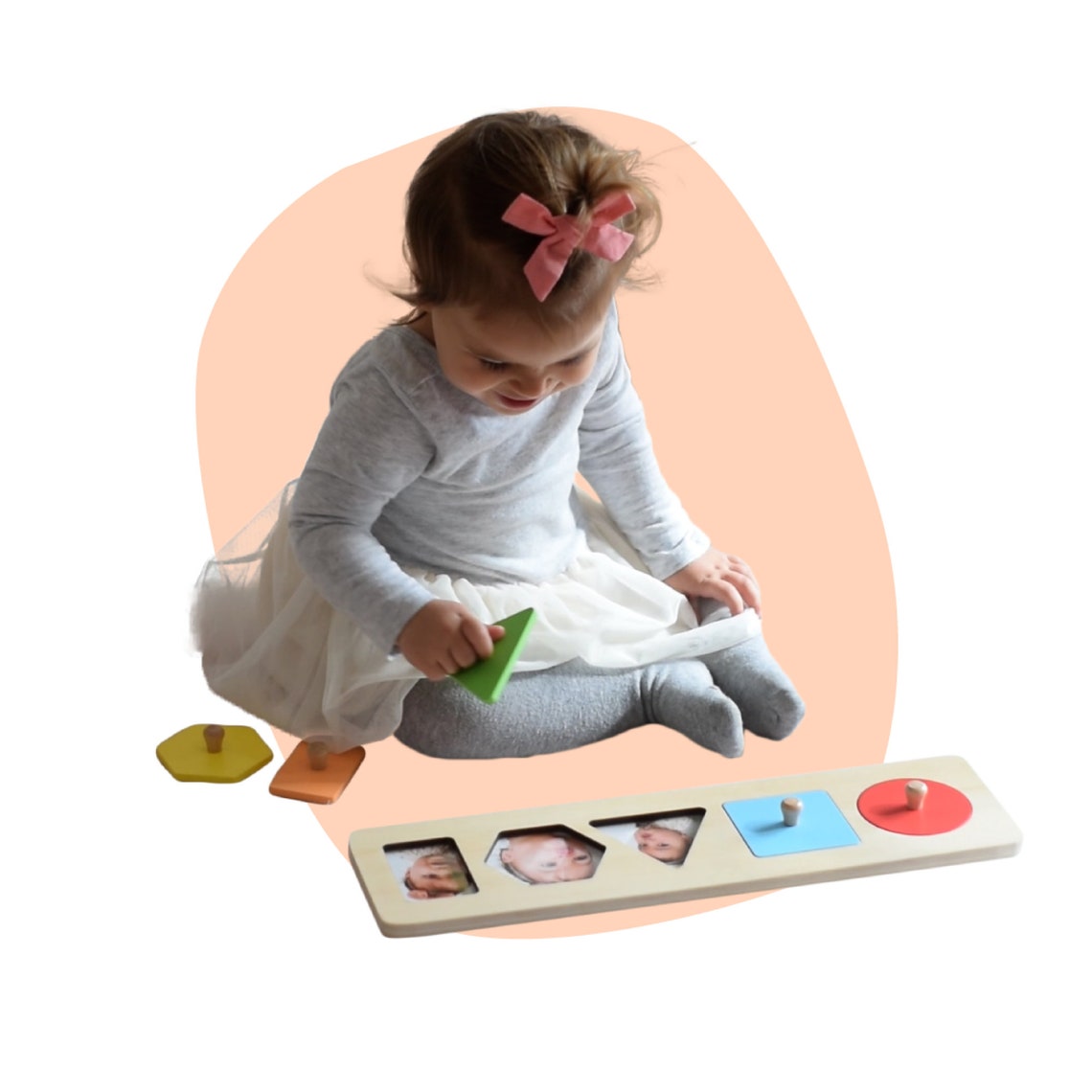 Photo Shapes Puzzle - Insert Your Own Photos (DIY) | Personalizable ...