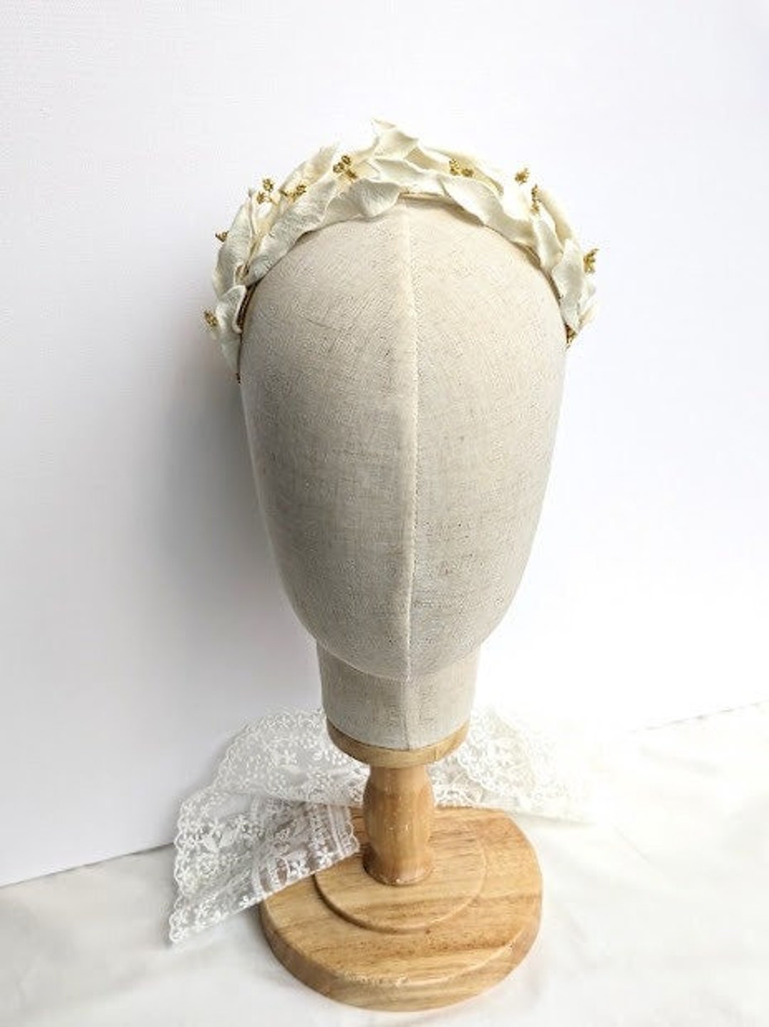 Bridal Crown sofia Porcelain Flower Crown Bridal - Etsy