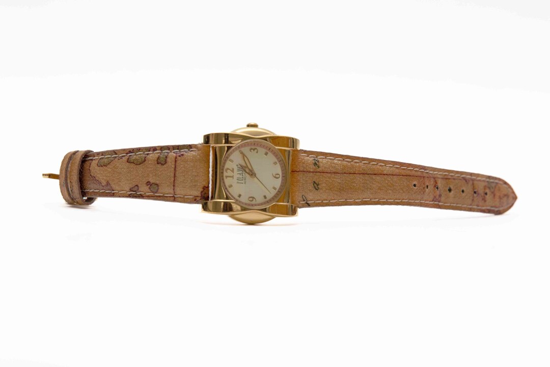 Vintage Alviero Martini Watch Women Genuine Leather, Like New Condition ...