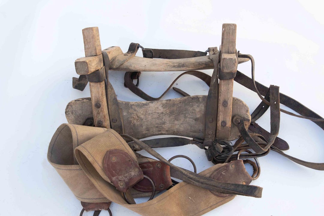 Vintage Wooden Pack Saddle for Horses or Mules Primitive Collectible ...