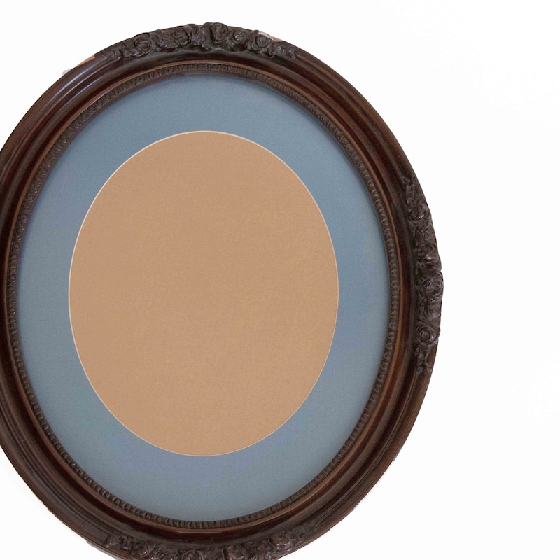 Vintage Oval Frame - Etsy