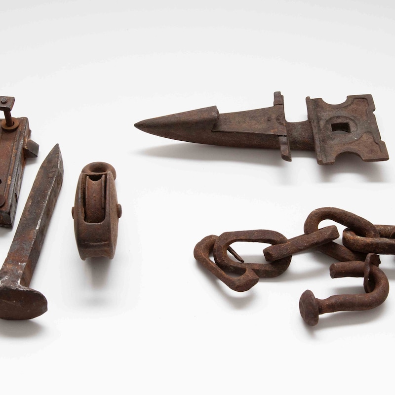 Antique Farm Chains - Etsy