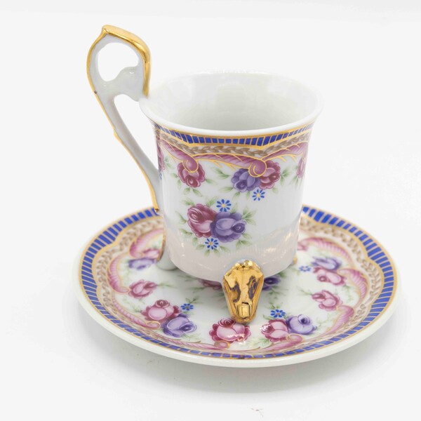 Footed Tea Cup - Etsy