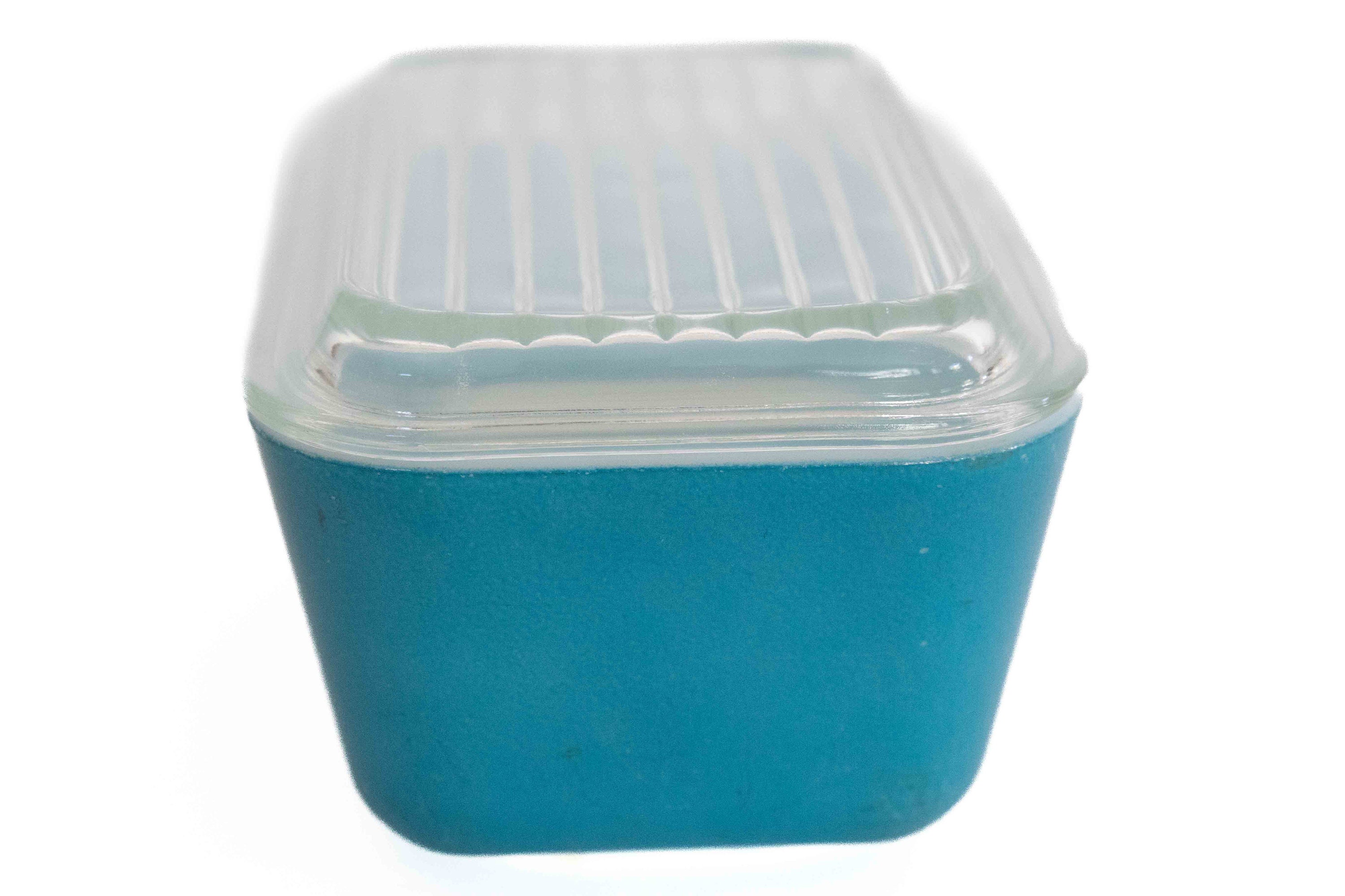 Vintage Pyrex Refrigerator Storage Dishes 0502 Blue - Etsy