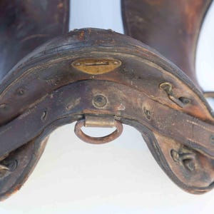 Antique Mcclellan Cavalry Saddle – 12 Inch Seat, Original Hardware - Etsy