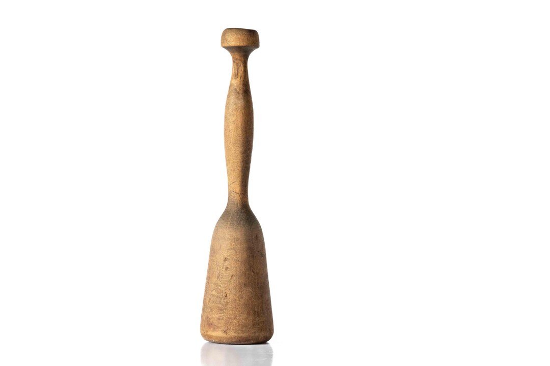 Antique/vintage Handmade Primitive Wood Potato, Tomato, Masher - Etsy