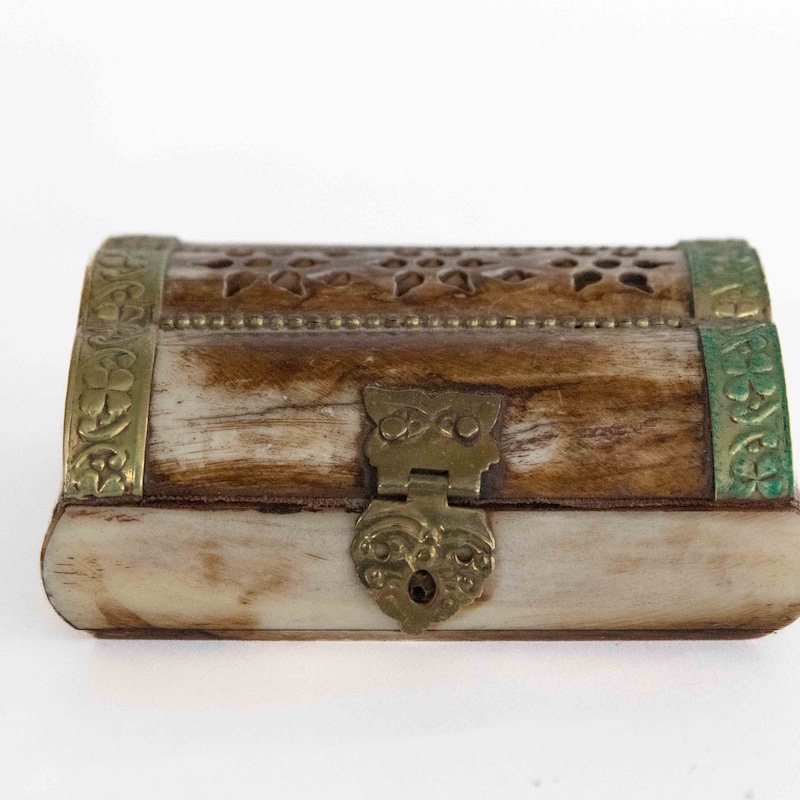 Indian Camel Bone Box - Etsy